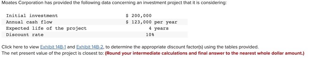 Solved Click here to view Exhibit 14B-1 and Exhibit 14B-2, | Chegg.com