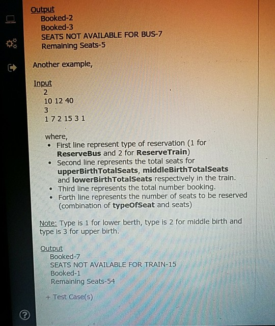 Solved Abstract class Reservation Implement an abstract | Chegg.com