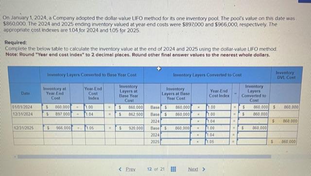 Solved On January 1, 2024, a Company adopted the | Chegg.com