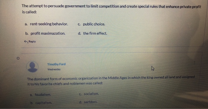 Solved The attempt to persuade government to limit | Chegg.com