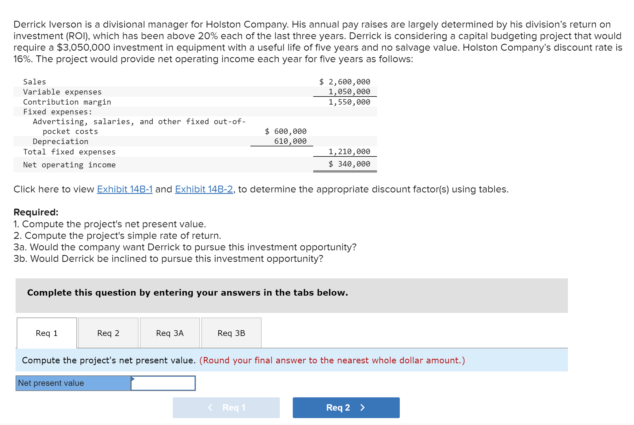 Derrick Iverson is a divisional manager for Holston | Chegg.com