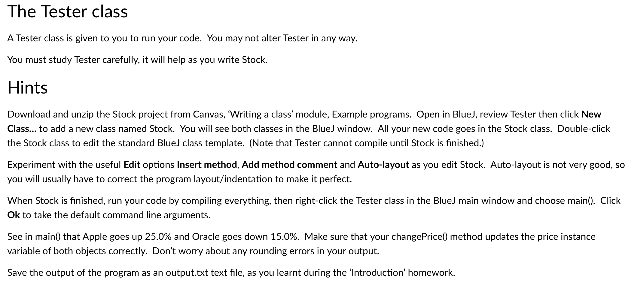 Solved You will implement a class named Stock. A stock has a | Chegg.com