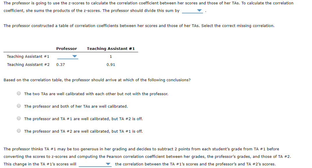 6 Calculating The Pearson Correlation With Z Scores