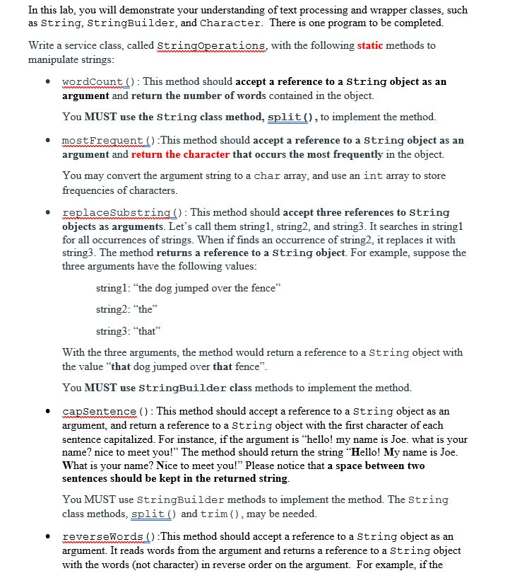 Solved In this lab, you will demonstrate your understanding | Chegg.com