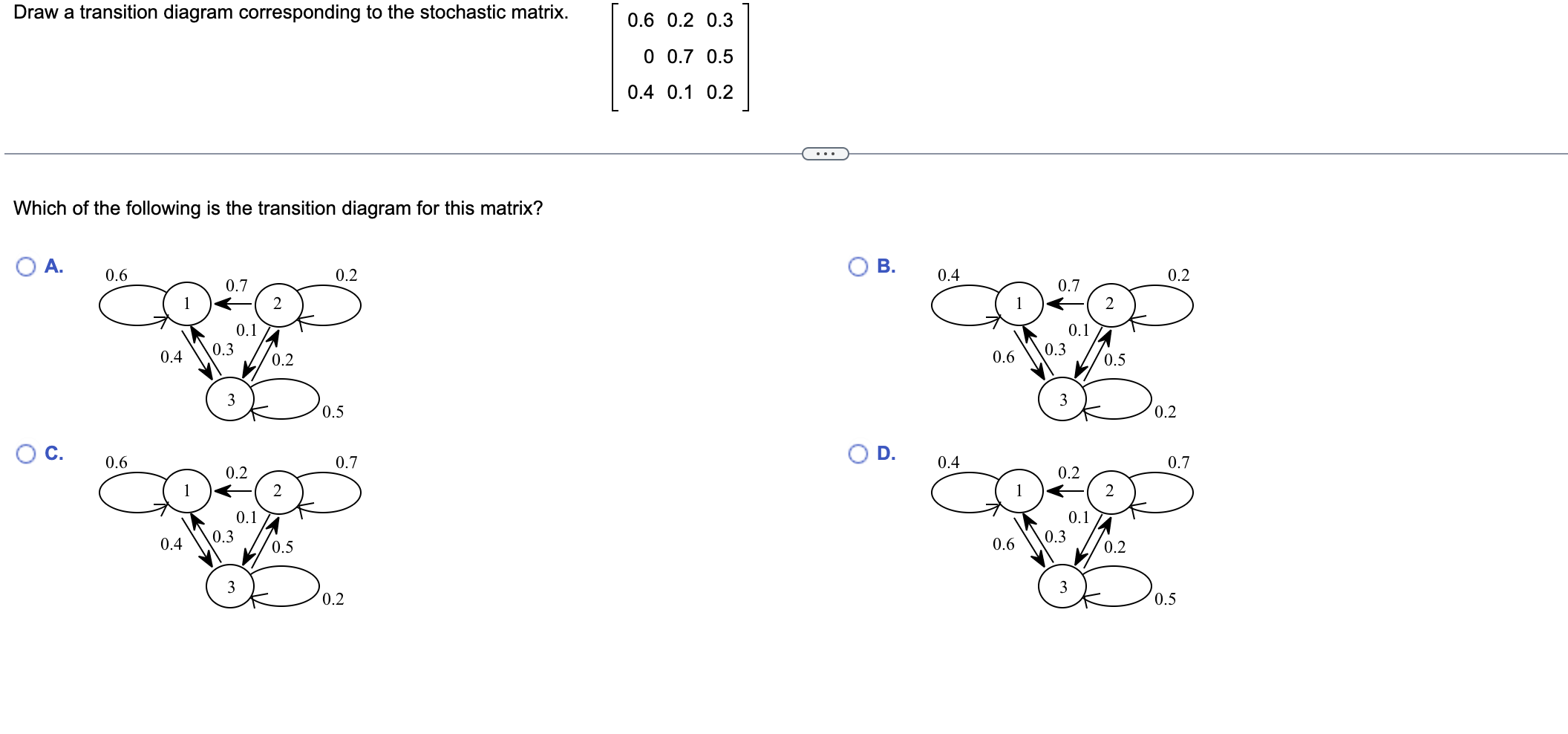Solved Draw a transition diagram corresponding to the | Chegg.com