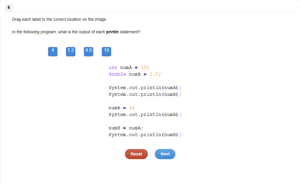 (Solved) : Drag Label Correct Location Image Following Program Output ... (Solved) : Drag Label Correct Location Image Following Program Output ...