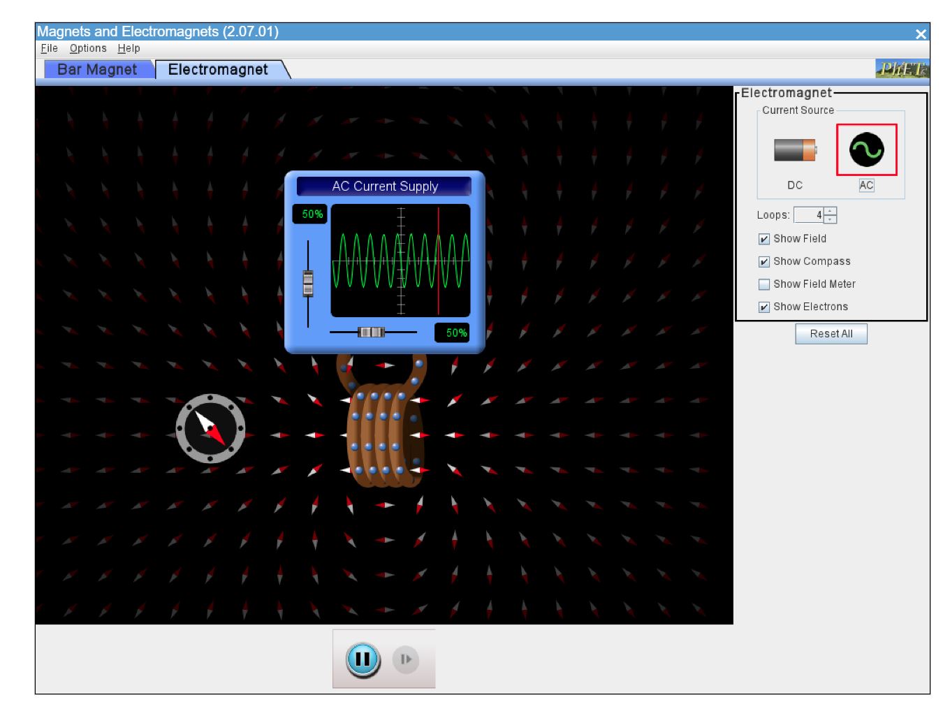 PHYSICS: PHET Magnetism (USE simulation google “PHET | Chegg.com