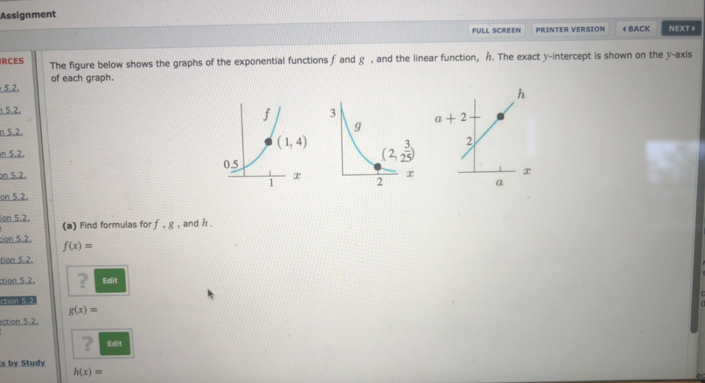 Solved Assignment FULL SCREEN PRINTER VERSION BACK NEXT The | Chegg.com