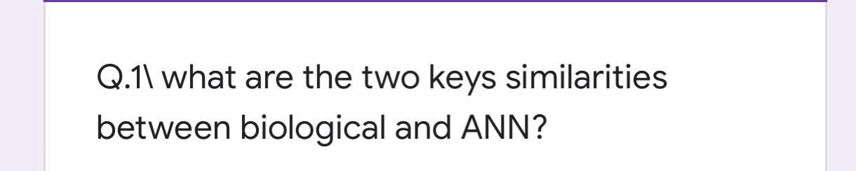 Solved Q.1l what are the two keys similarities between | Chegg.com