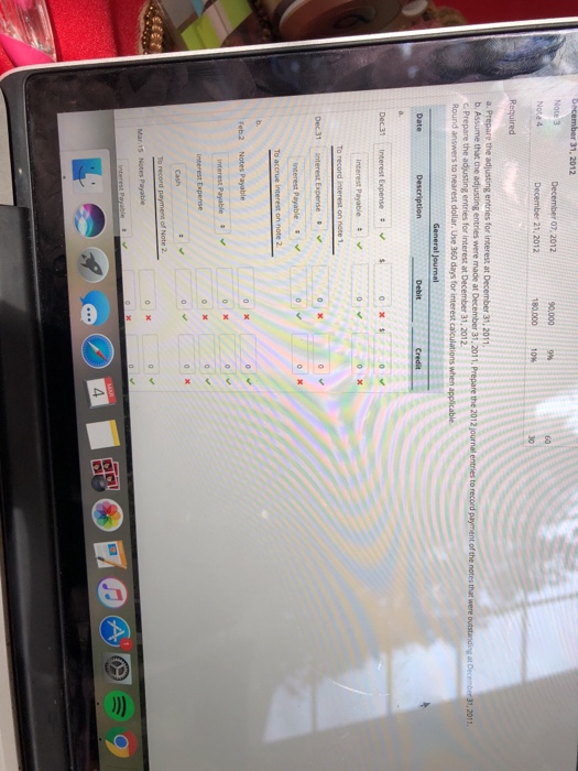 Solved At (notes 3 and 4. These notes are described below | Chegg.com