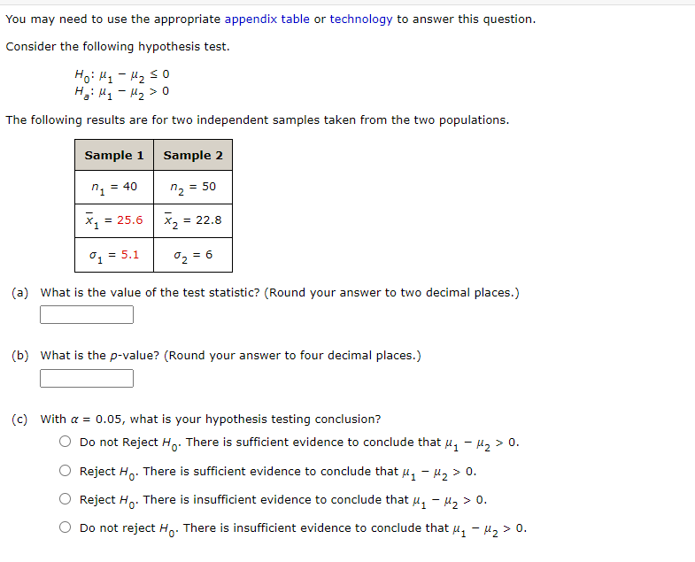 Solved You may need to use the appropriate appendix table or | Chegg.com