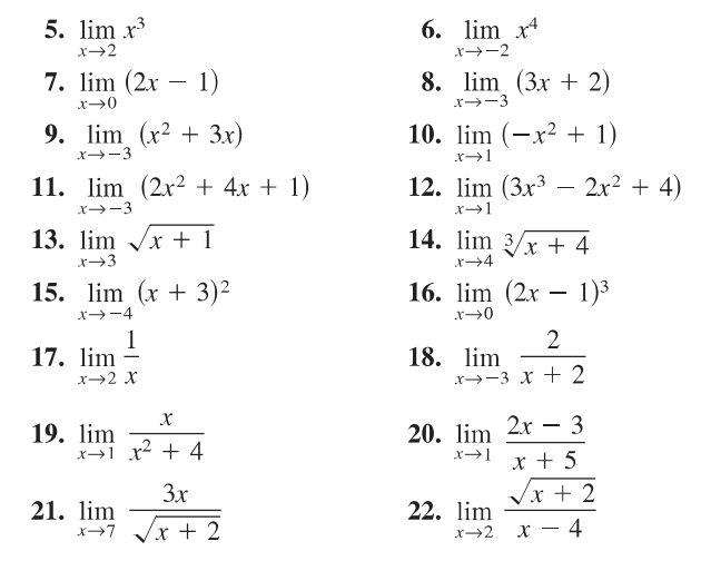 Solved For all questions above, does direct substitution | Chegg.com