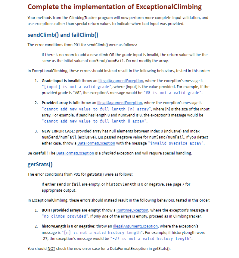 Solved Getting Started 1. Create a new project in Eclipse, | Chegg.com