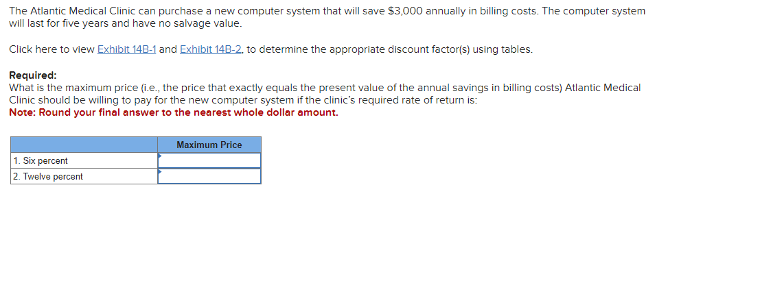 Solved Present Value of an Annuity of $1 in Arrears; | Chegg.com