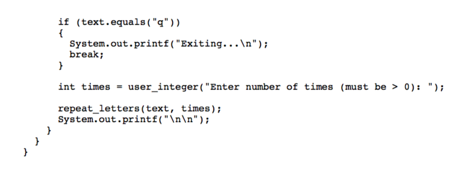 Solved Task 5 (15 pts.) The program task5.java given below | Chegg.com