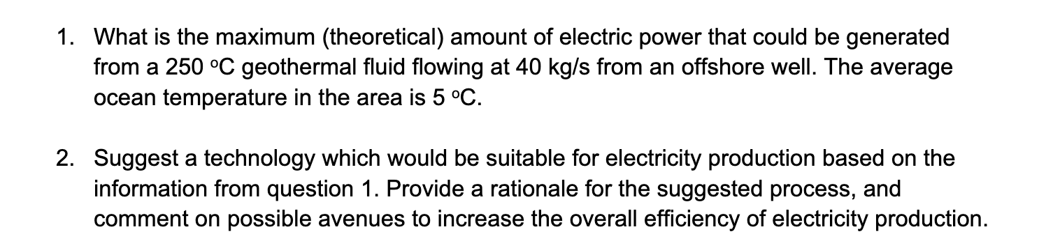 Solved 1. What is the maximum (theoretical) amount of | Chegg.com
