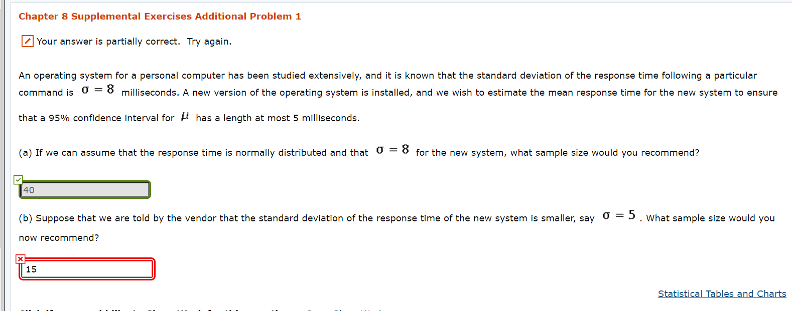 Solved Chapter 8 Supplemental Exercises Additional Problem 1 | Chegg.com