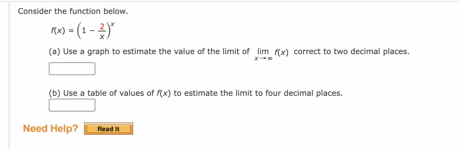 Solved Consider the function below. f(x)=(1−x2)x (a) Use a | Chegg.com