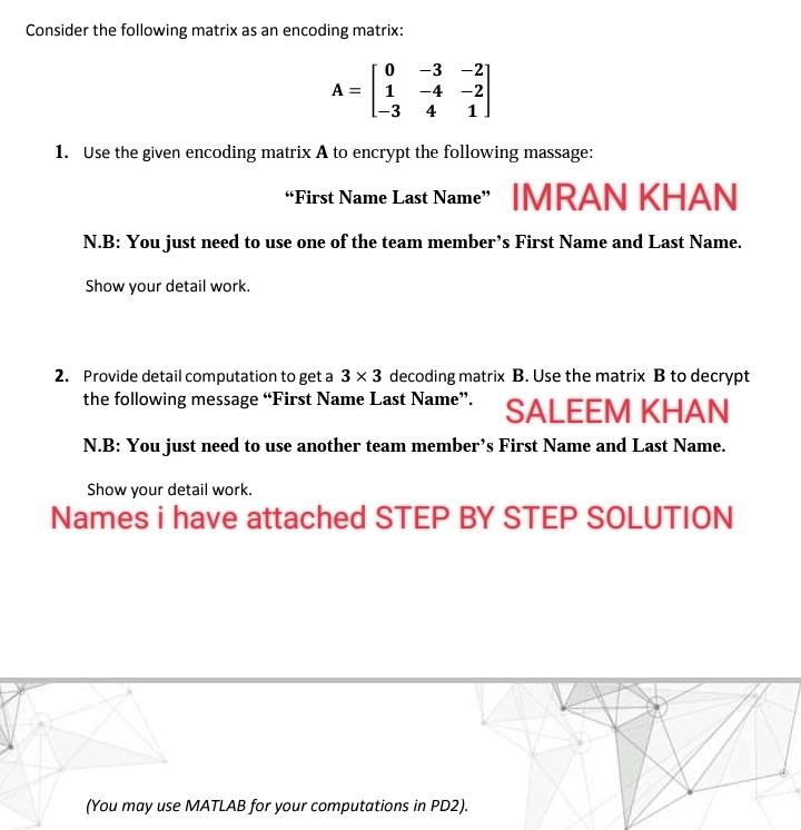 Solved This Question has 2 Subparts so solve both We have | Chegg.com