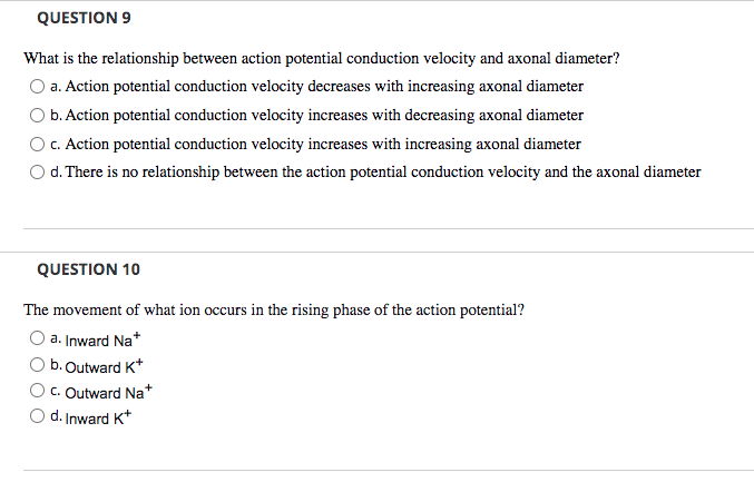 Solved QUESTION 9 What is the relationship between action | Chegg.com