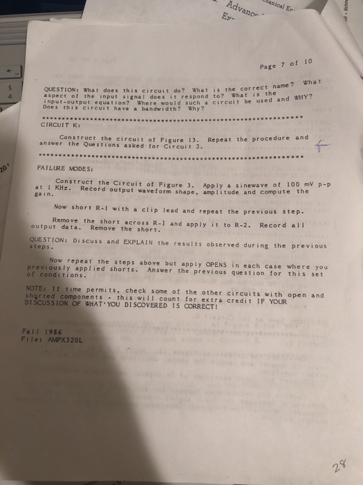 Hi, this is a lab report. My lab partner lost the | Chegg.com