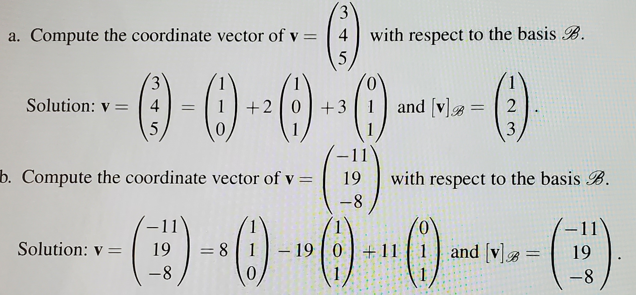 Solved 3. The set B={v1,v2,v3} is a basis for R3, where | Chegg.com