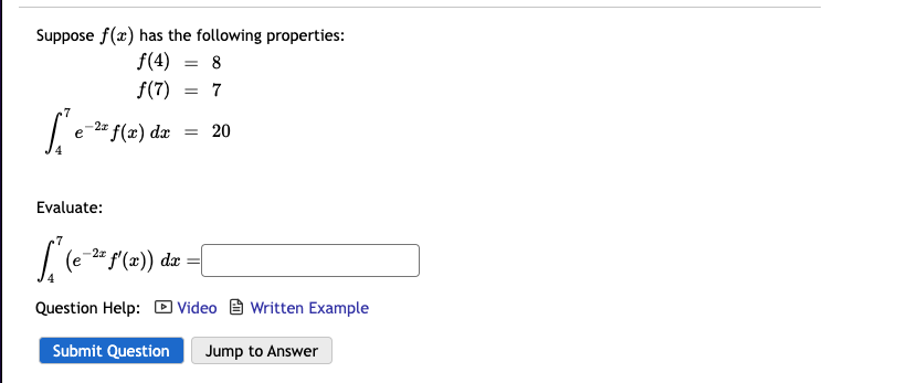 Solved Suppose f(x) has the following properties: | Chegg.com