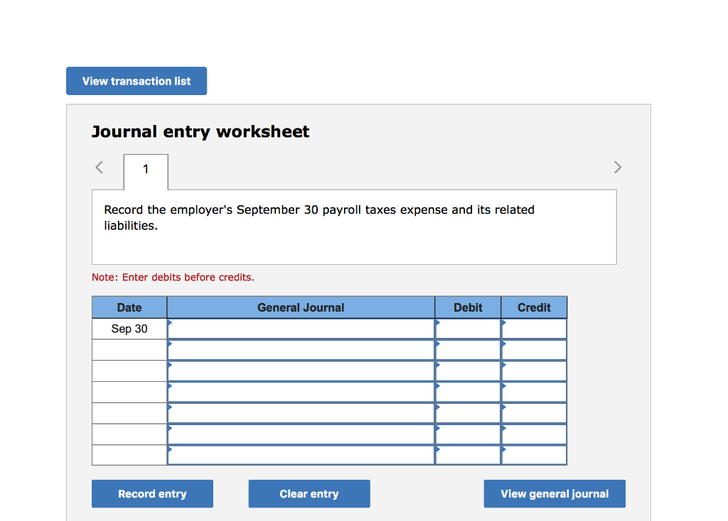 Solved Exercise 9-7 Payroll-related journal entries LO P3 | Chegg.com