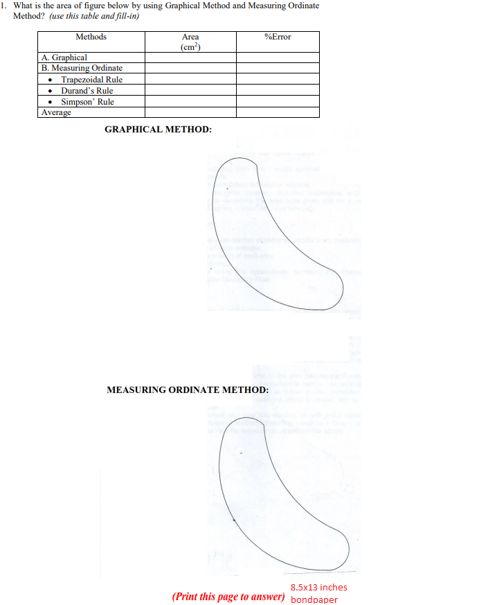 1. What is the area of figure below by using | Chegg.com