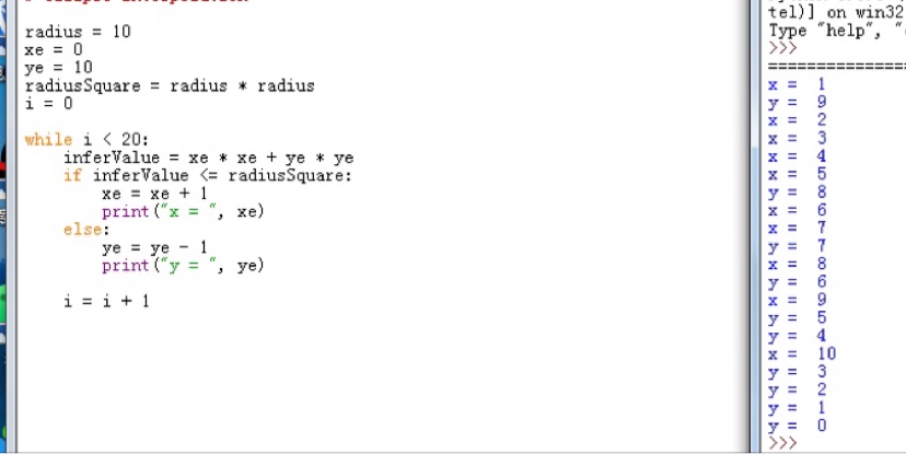 Solved Please write a program For ellipse interpolating | Chegg.com