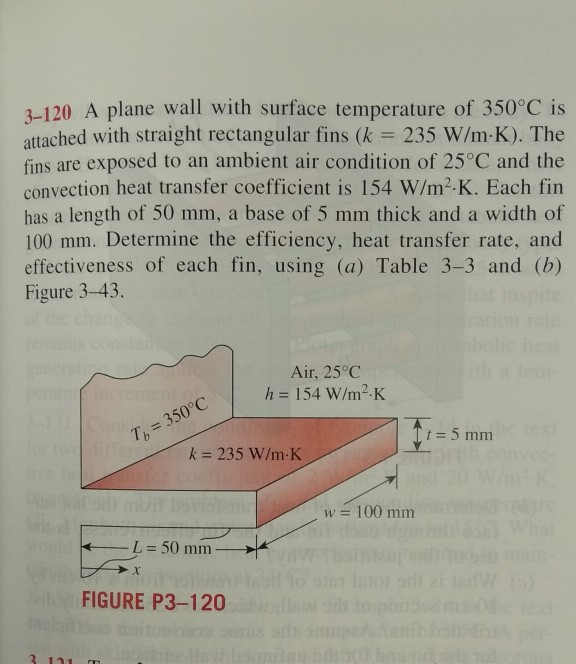Solved 3-120 A plane wall with surface temperature of 350°C | Chegg.com