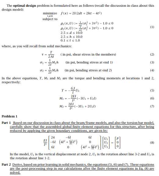 Optimal design of a frame grid structure using MATLAB | Chegg.com