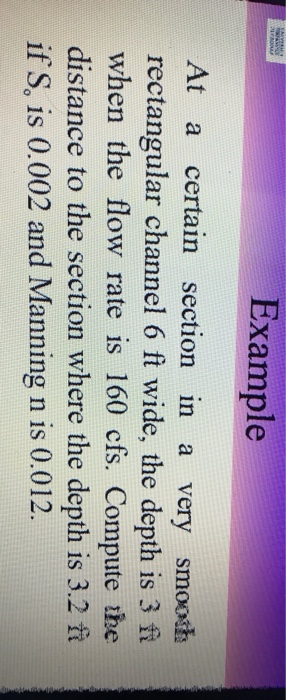 1. Determine the maximum water depth of a rectangular | Chegg.com