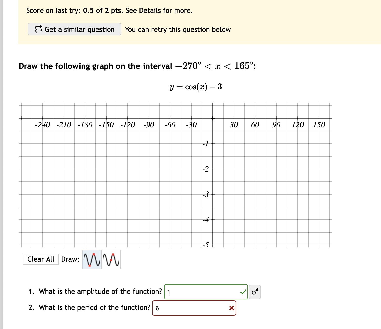 Score on last try: 0 of 2 pts. See Details for more. | Chegg.com