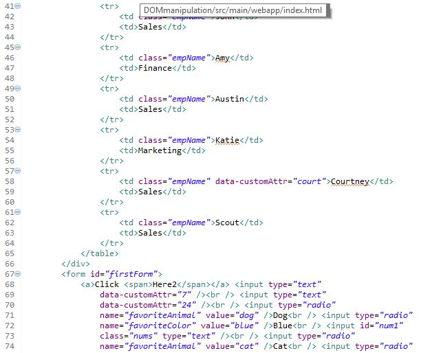Solved 1. USA Define function getUSA() Find the html element | Chegg.com