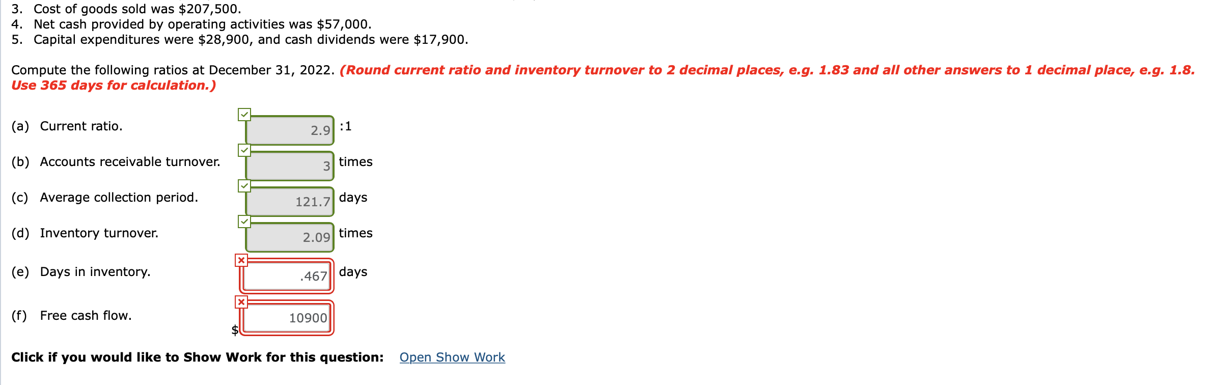 Solved Brief Exercise 13-11 a-bi (Part Level Submission) The | Chegg.com