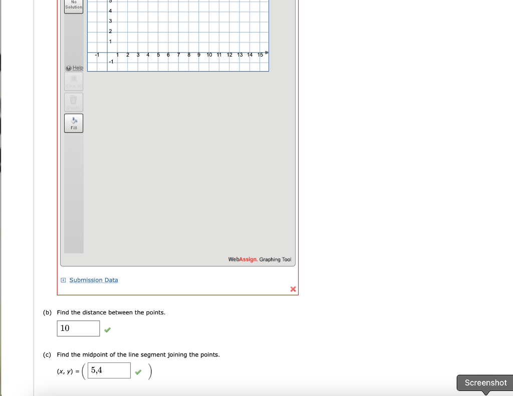 Solved Consider the following. (1, 1), (9,7) (a) Plot the | Chegg.com