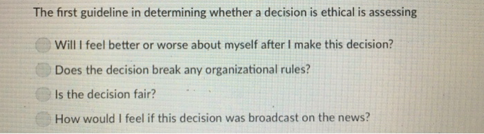 Solved The decision-making technique designed to help with | Chegg.com
