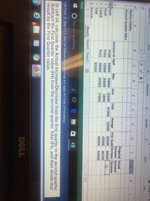 Solved in cell C7, enter aformula using semi-selection to | Chegg.com