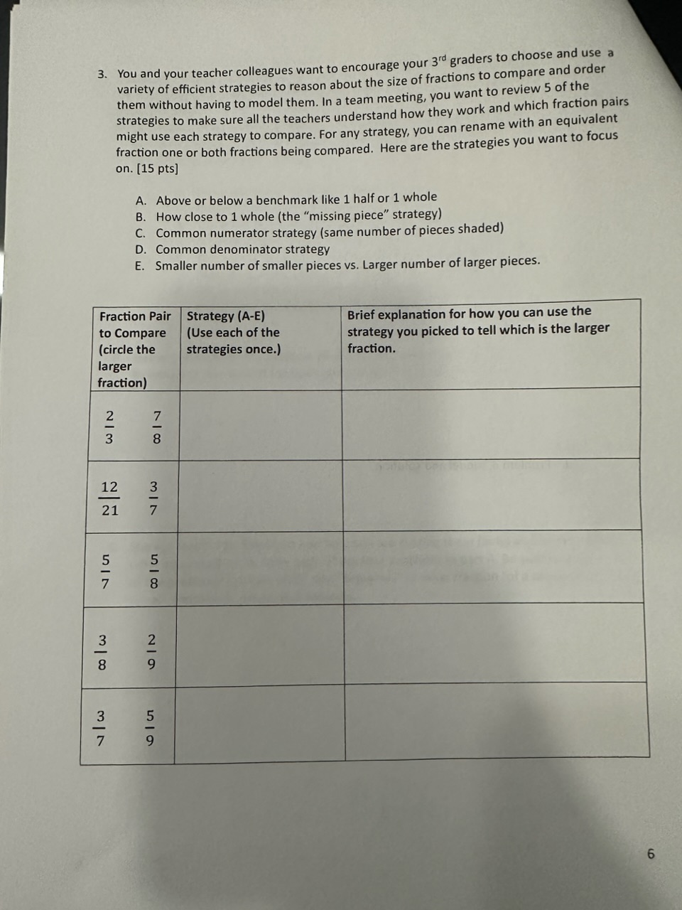 Solved 3. You and your teacher colleagues want to encourage | Chegg.com