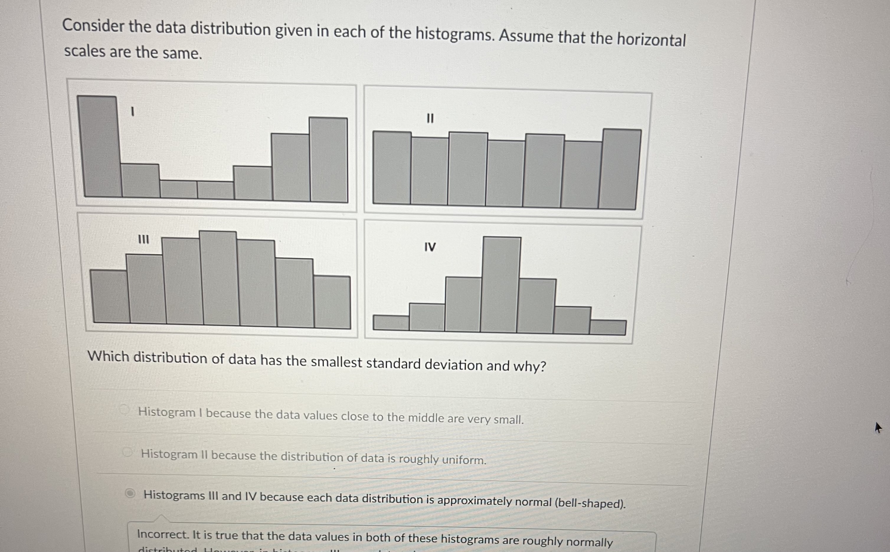 Solved Consider the data distribution given in each of the | Chegg.com Solved Consider the data distribution given in each of the | Chegg.com