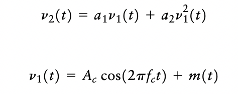 Solved A square-law modulator for producing an AM wave | Chegg.com
