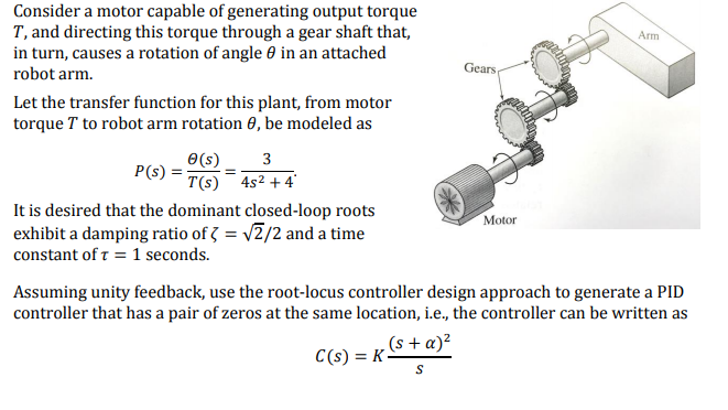 Solved Consider a motor capable of generating output torque | Chegg.com