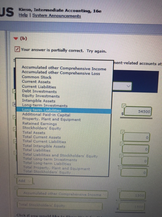 Solved Exercise 17-9 (Part Level Submission) At December 31, | Chegg.com