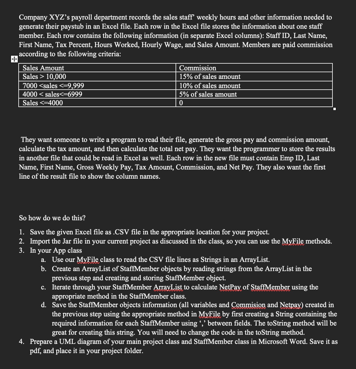 Solved Zip your whole project folder not just the scc folder | Chegg.com