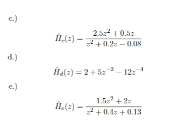 Solved BC:7.2 For causal LTI systems with transfer functions | Chegg.com