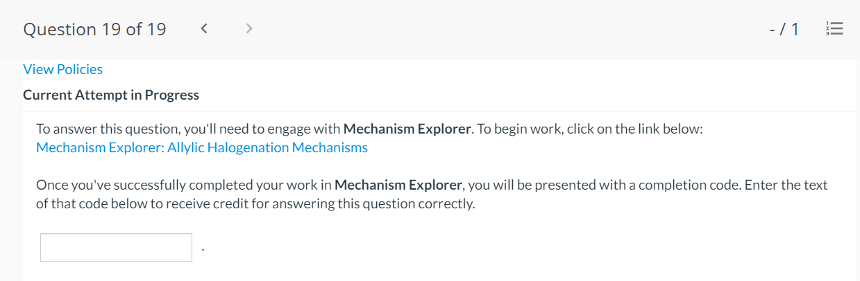 Solved Question 19 of 19 - 71 III View Policies Current | Chegg.com