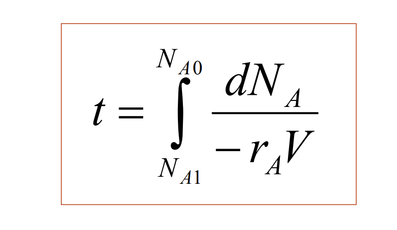 Solved Using the equation below for a batch reactor. | Chegg.com