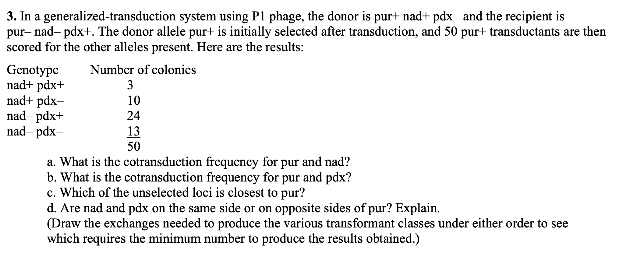 Solved 3. In a generalized-transduction system using P1 | Chegg.com