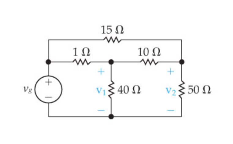 Solved Use a Δ-to-Y transformation to find the voltages v1 | Chegg.com